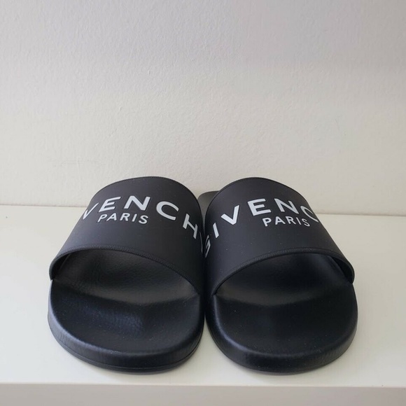 Givenchy | Shoes | Givenchy Paris Signature Sandal Slide Black | Poshmark